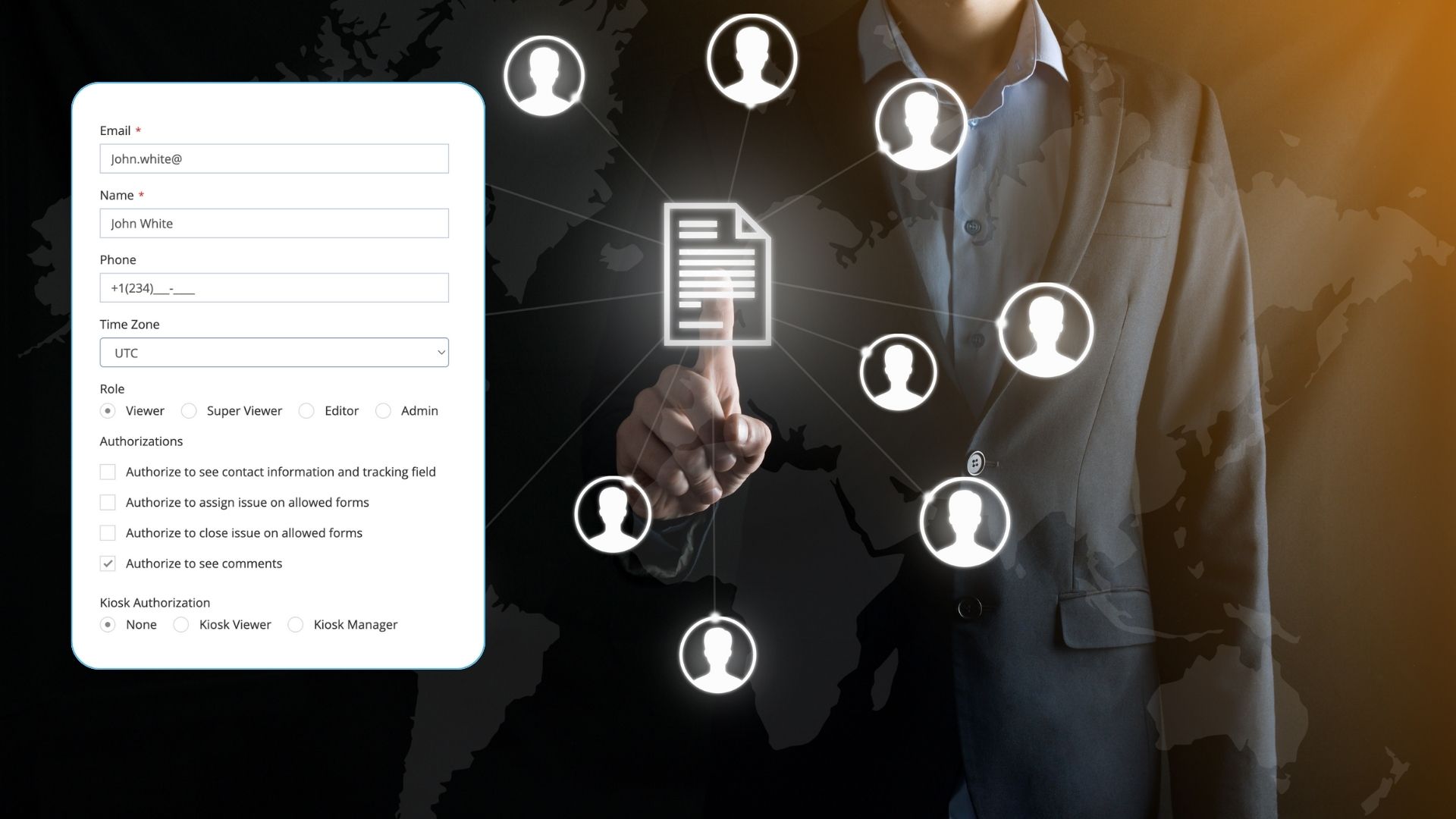 Role Based User Management - Wiseback